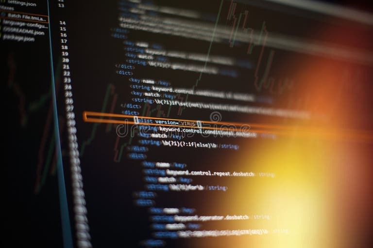 Big Data Storage and Cloud Computing Representation. Programming Stock ...