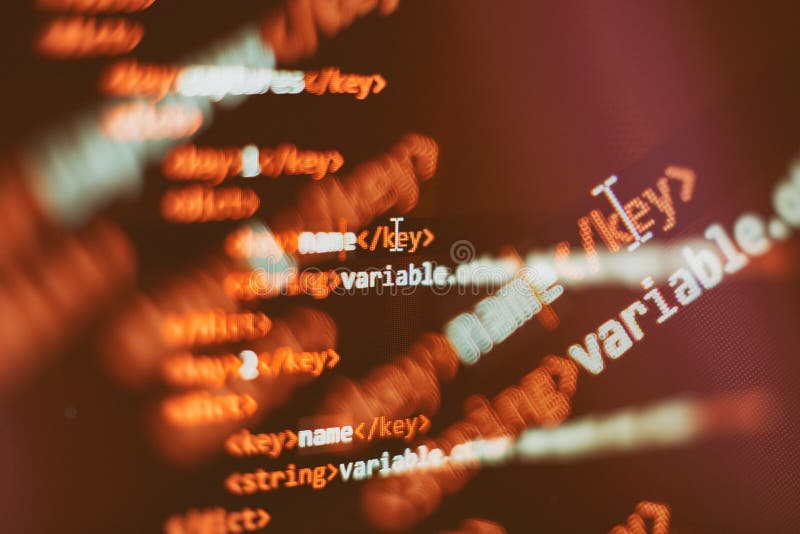 Big Data Storage and Cloud Computing Representation. Programming Code Stock Photo - Image of ...