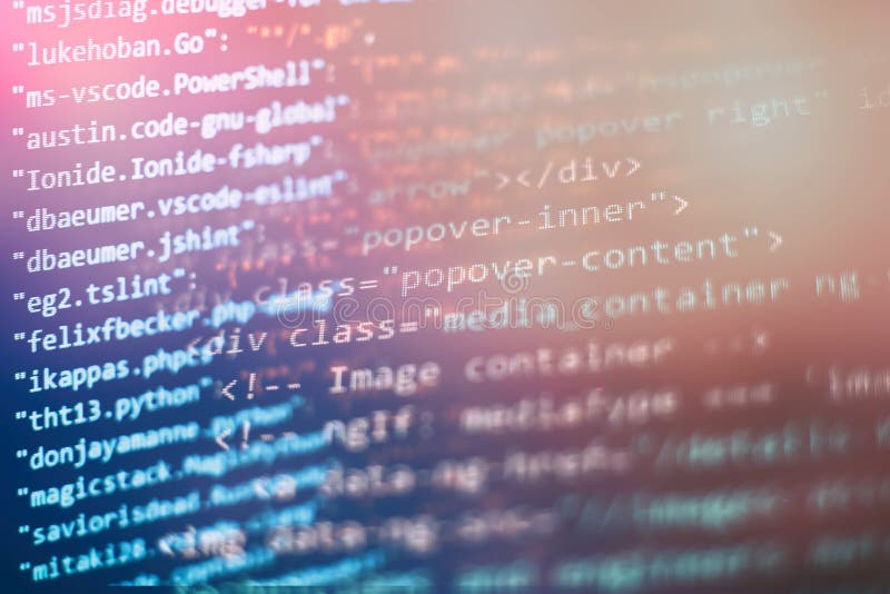 Big Data Storage And Cloud Computing Representation Programming Code
