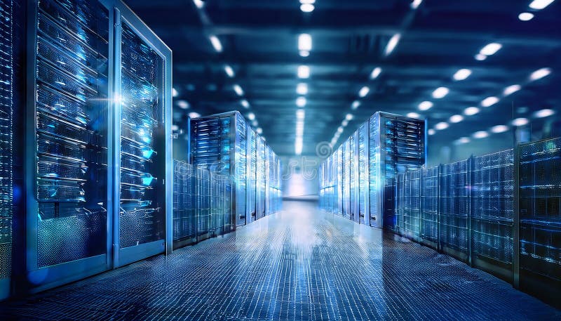 Big Data Storage Technology Concept, Modern Cyber â€‹â€‹Technology in ...