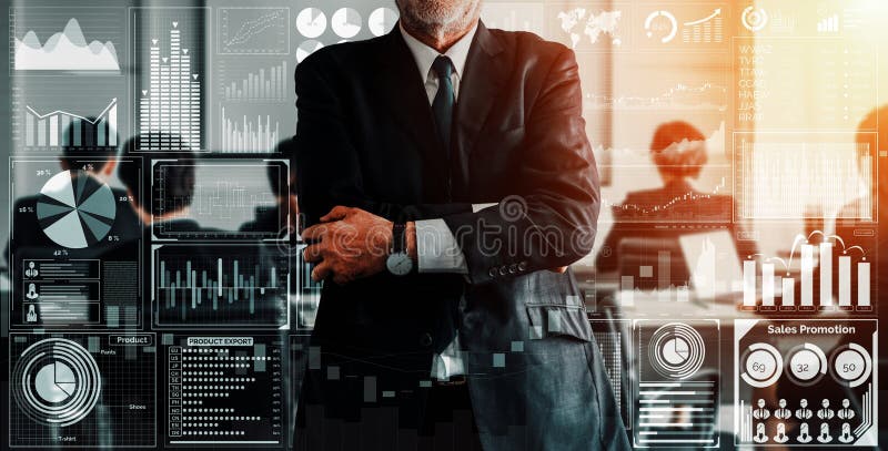 Big Data Technology for Business Finance Concept. Uds Stock ...