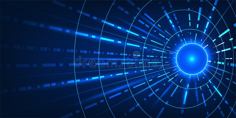 Big Data Technology, a Hub that Combines Data Lines, AI, Machine ...