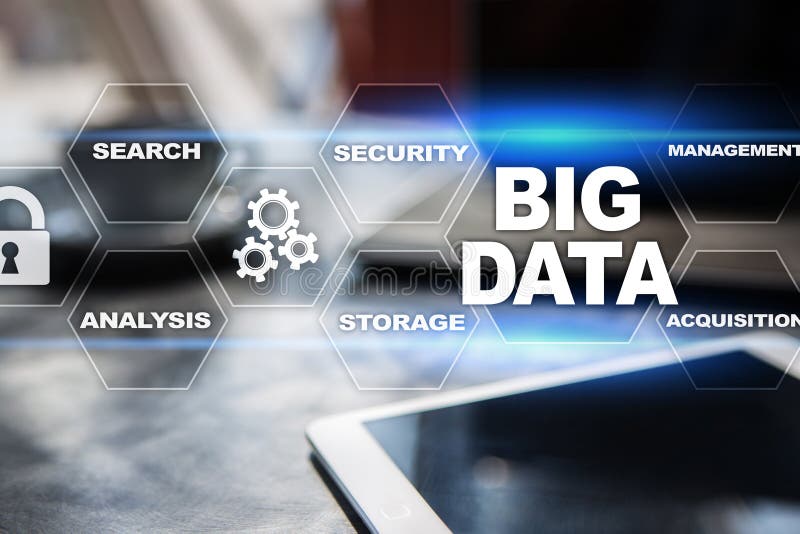 Big Data Technology and Internet Concept on the Virtual Screen. Stock ... Big Data Technology and Internet Concept on the Virtual Screen. Stock ...