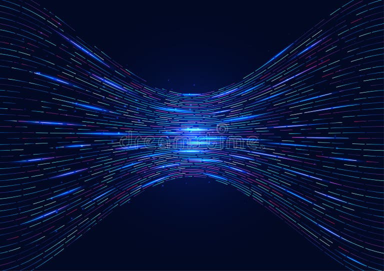 Big Data Technology Represents the Exchange of Digital Coded ...