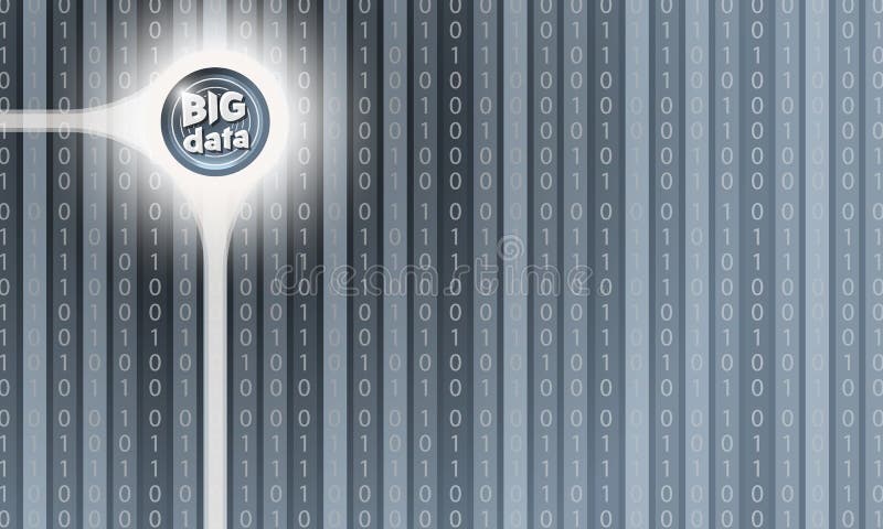 Big data and vertical stock vector. Illustration of storage - 73507220