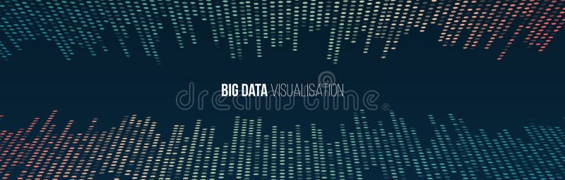 Connection Structure. Data Array Visual Concept Stock Vector - Illustration of display ...