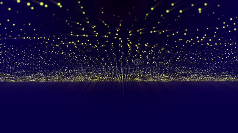 Big Data Visualization. Abstract Dynamic Particles. Data Networks ...