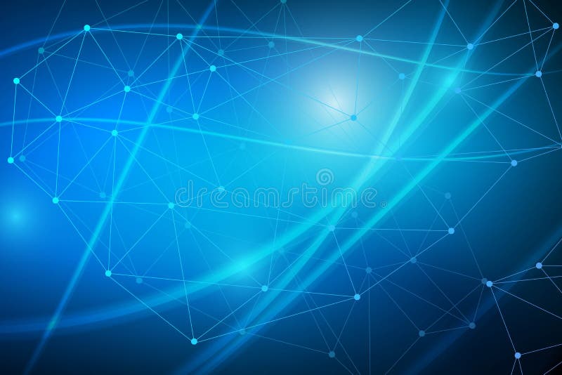 Big Data Visualization Background. Modern Futuristic Virtual Abstract ...