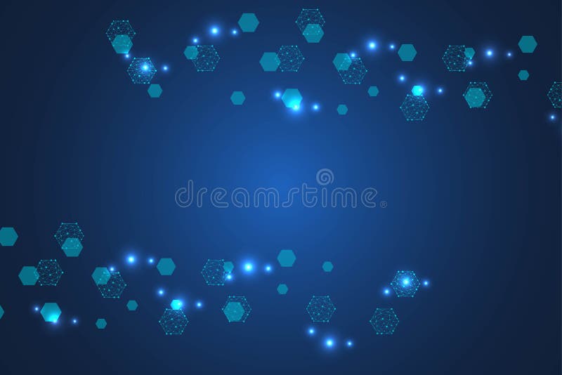 Big Data Visualization Background. Modern Futuristic Virtual Abstract ...