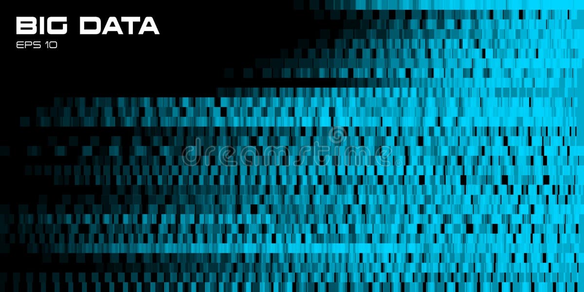 Bits Visualization Stock Illustrations – 258 Bits Visualization Stock ...