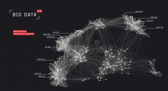 Big Data Visualization. Communication Network. Cluster Computing ...