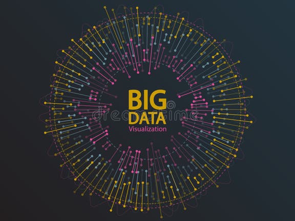 Big Data Visualization Concept Vector Design. Stock Vector ...