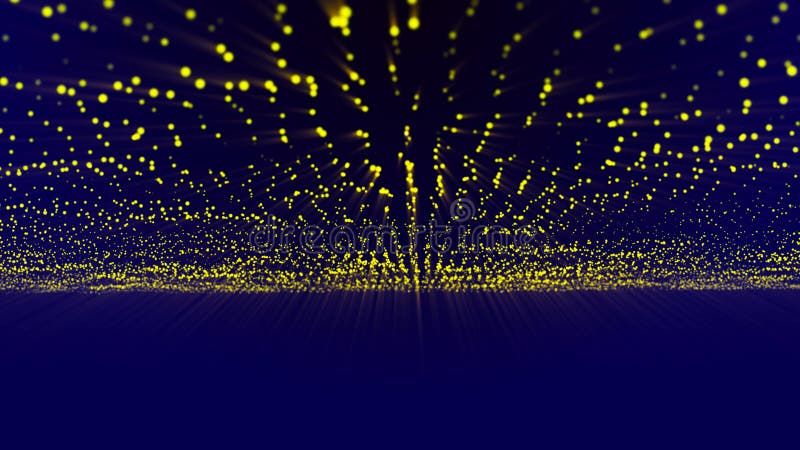 Network Connection Dots and Lines. Technology Background. 3d Rendering. Stock Illustration ...