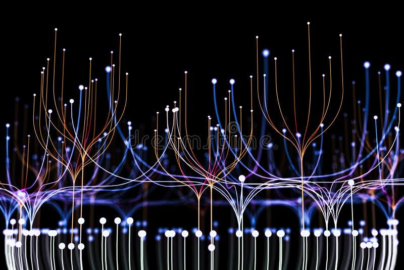 Visualization Digital Flow Of Information Processing And Structuring Big Data For Analysis And