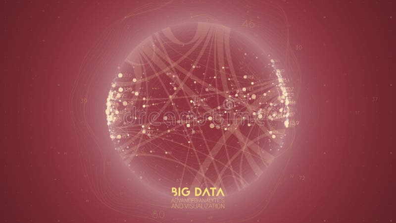 Big Data Visualization. Futuristic Infographic. Information Aesthetic ...