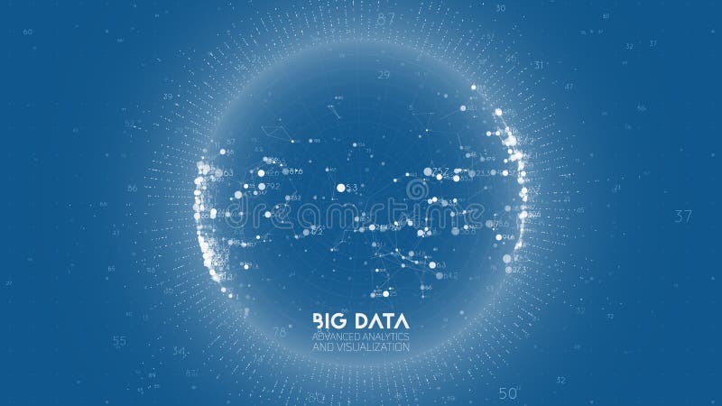 Big Data Visualization. Futuristic Infographic. Information Aesthetic ...