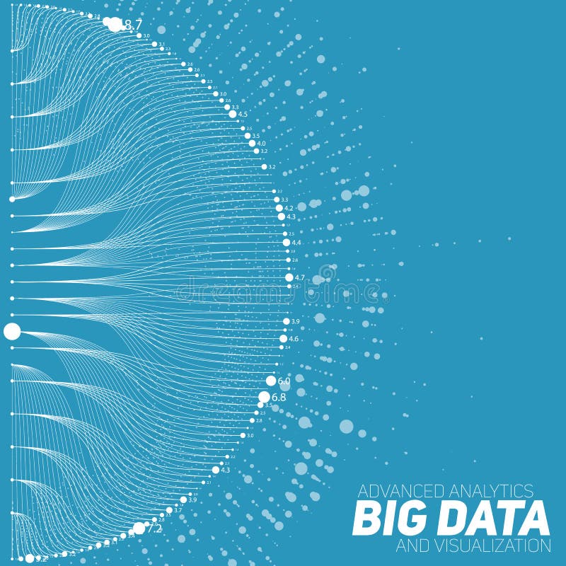 Big Data Visualization Futuristic Infographic Information Aesthetic Design Visual Data