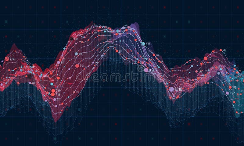 Big Data Visualization. Futuristic Infographic. Information Aesthetic ...
