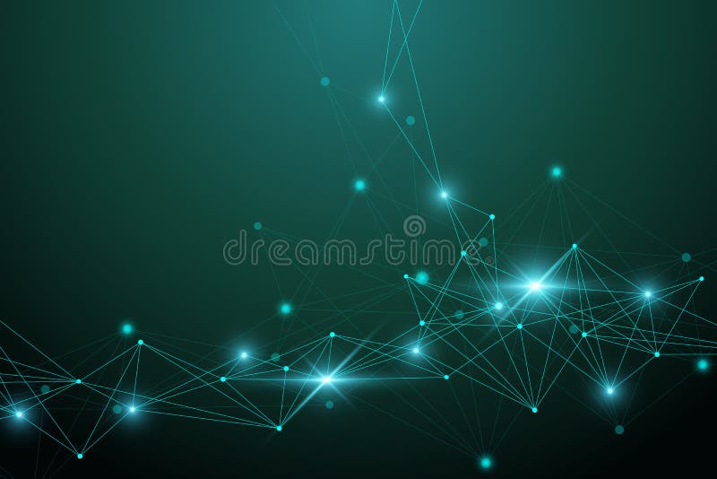 Big Data Visualization Graphic Abstract Background Communication Perspective Backdrop Minimal
