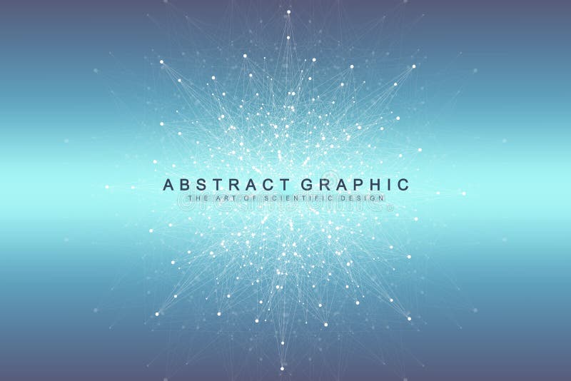 Big Data Visualization Graphic Abstract Background Communication