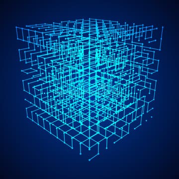 Cube Wireframe Stock Illustrations – 4,644 Cube Wireframe Stock ...