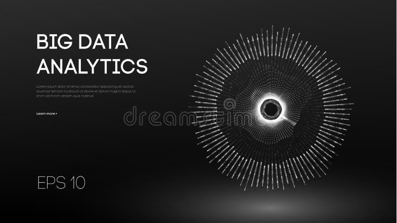 Big Data Visualization. Background 3d. Big Data Connection Background. Cyber Technology Ai Tech ...