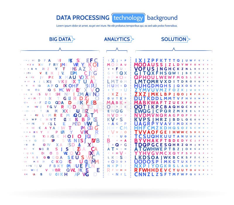 Filtering Machine Algorithms Sorting Binary Code Stock Vector Illustration Of Code Mainframe