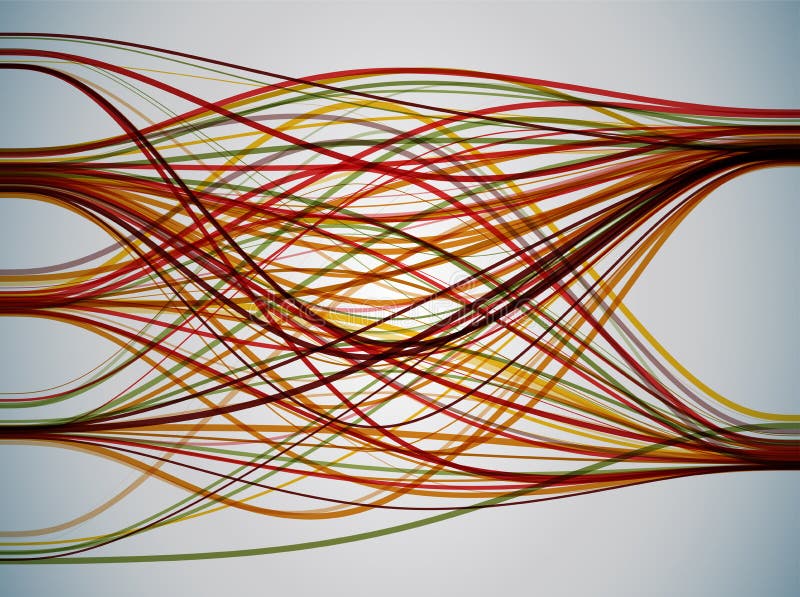 Big Data Visualization Information Analytics Concept Abstract Stream