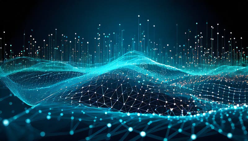 AI, Machine Learning, Hands of Robot and Human Touching Big Data of ...