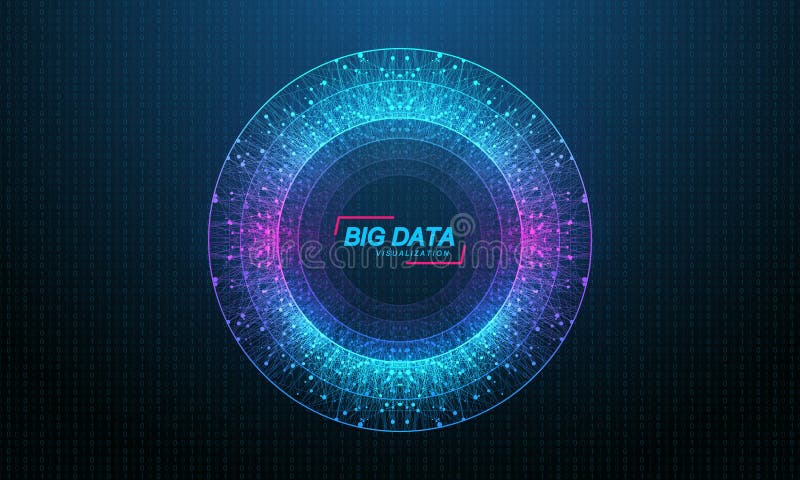 Big Data Visualization Logo Template Concept. Ideas Design Element for ...