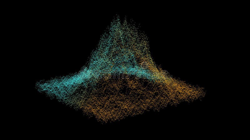 Big Data Visualization Motion Background. Stock Video - Video of data ...