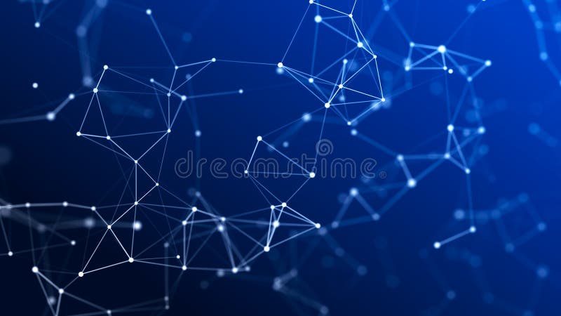 Big Data Visualization Network Connection Structure With Chaotic Distribution Of Points And