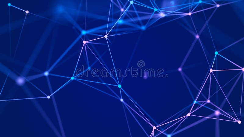 Big Data Visualization Network Connection Structure With Chaotic Distribution Of Points And