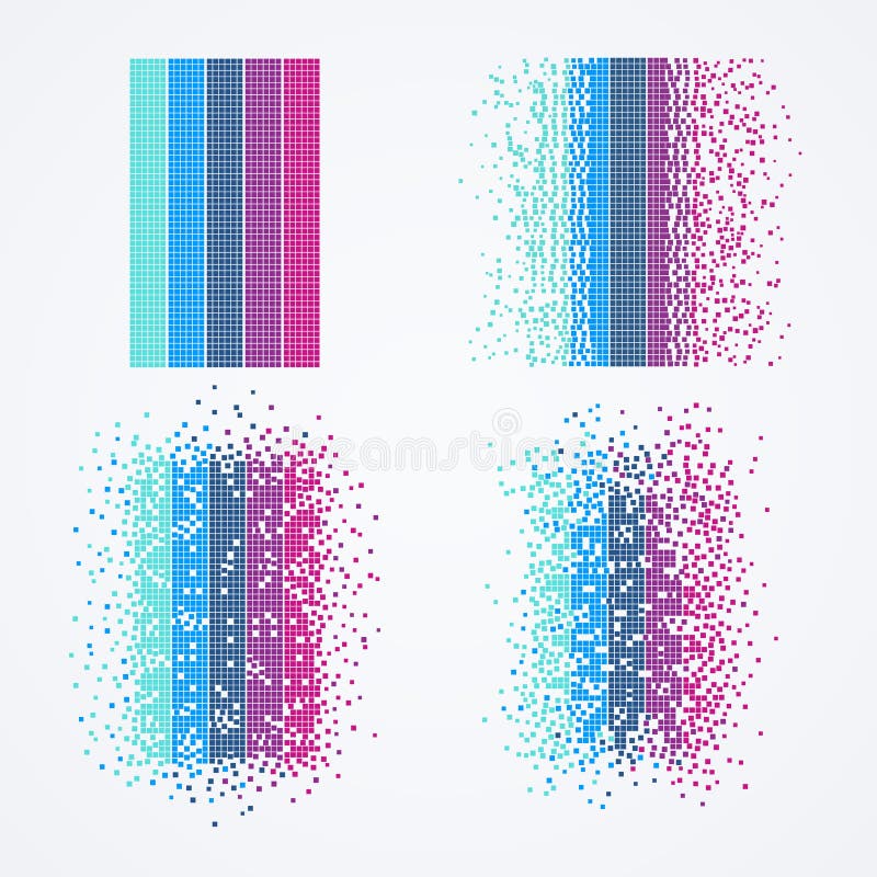 Big Data Visualization. Technology Computer Algorithm Stock Vector ...