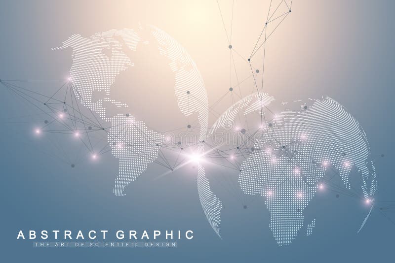 World map dynamic stock vector. Illustration of collage - 20424988