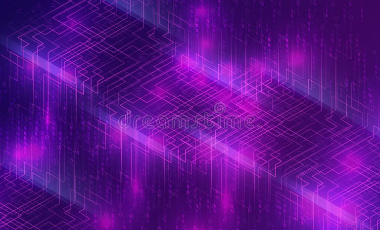 Big Data Waterfall Streams Of Digital Binary Code Stock Vector Illustration Of Flow