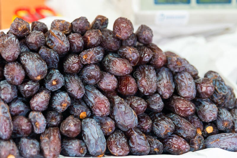 Big dates stock image. Image of nutrition, cuisine, mediterranean ...