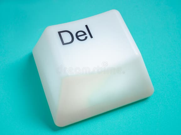 Delete stock image. Image of decide, keyboard, cleaning - 118932037
