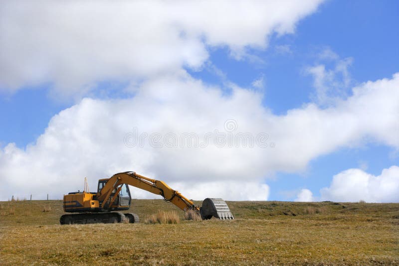Big Digger stock image. Image of excavator, bucket, powerful - 684197