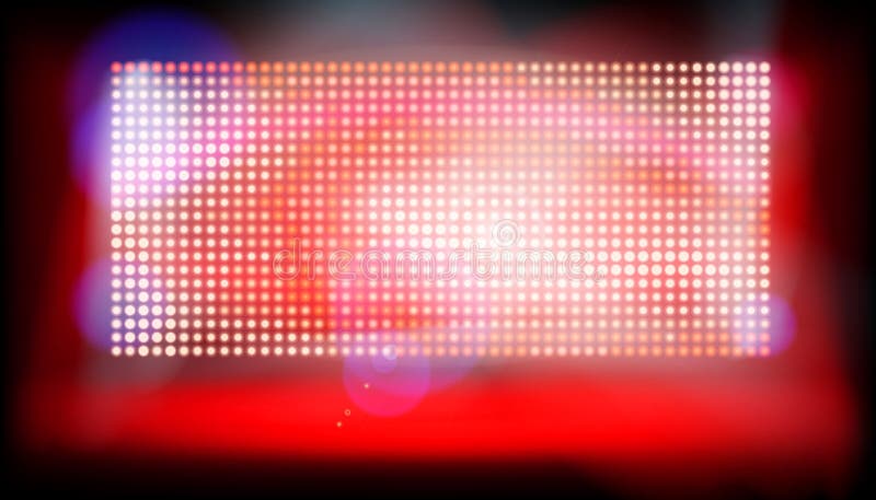 Big Led Screen Vector Illustration Stock Illustrations – 246 Big Led ...