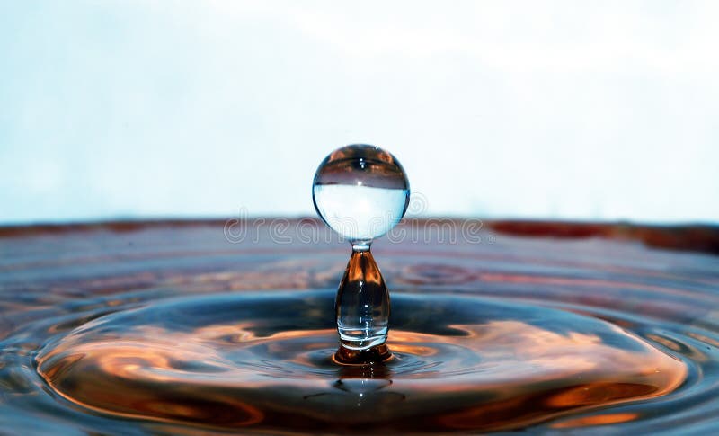 Big drop stock photo. Image of glue, glass, wave, cold - 701526