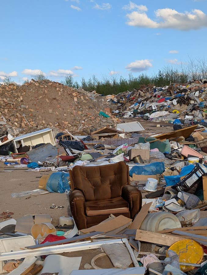 Big Dump Place in Czech Republic Stock Photo - Image of waste, rubbish: 385138114