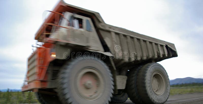 Big dump truck stock photo. Image of haulage, load, truck - 7504364