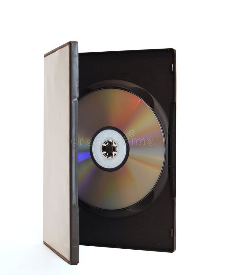 Big DVD box isolated stock photo. Image of information - 8541094