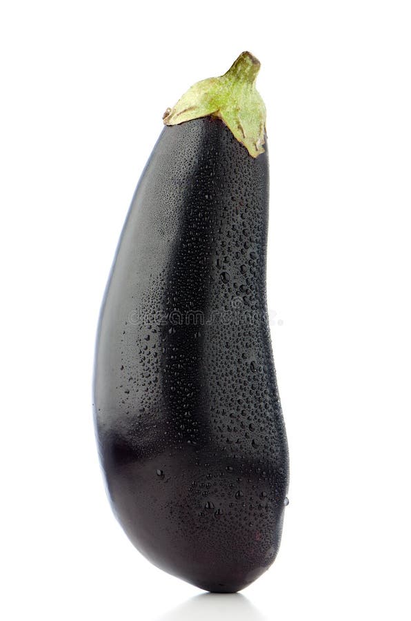 Big eggplant closeup stock image. Image of cooking, farm - 25219793