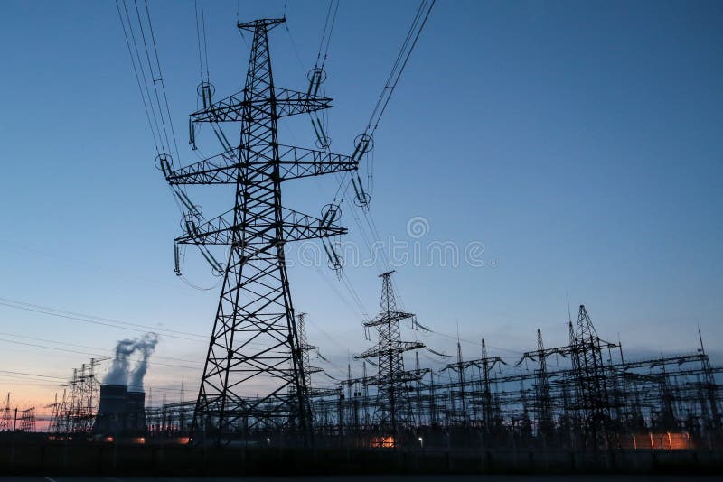 466 Big Electrical Substation Stock Photos - Free & Royalty-Free Stock ...