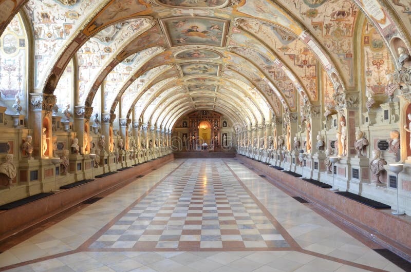 Big Empty Church Hall in Germany Stock Photo - Image of hall, empty ...