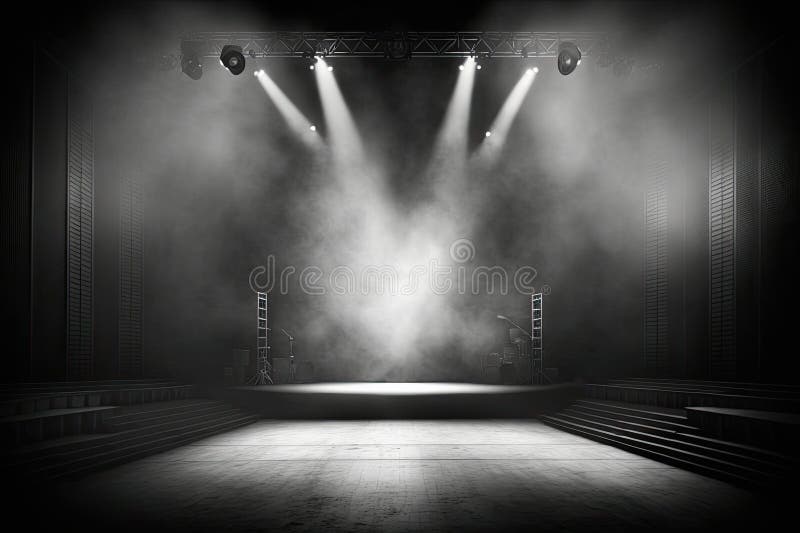 Big Empty Concert Stage Stock Illustrations – 479 Big Empty Concert ...