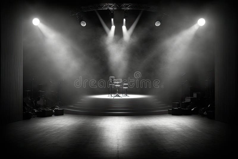 Big Empty Concert Stage Stock Illustrations – 479 Big Empty Concert ...