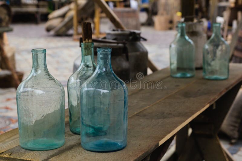 Big empty glass bottle stock photo. Image of transparent - 98842312